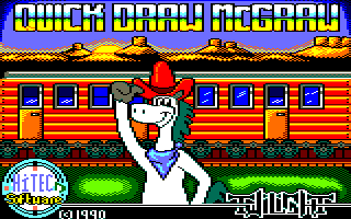 File:Quick Draw McGraw title screen (Amstrad CPC).png — StrategyWiki ...