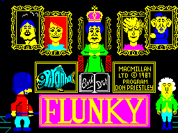 File:Flunky title screen (ZX Spectrum).png — StrategyWiki | Strategy ...