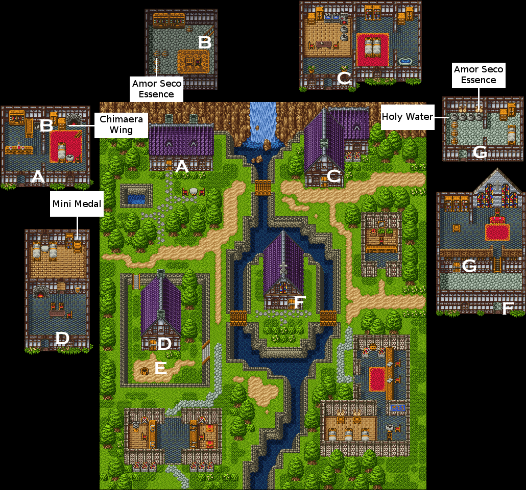Dragon Quest VI: Realms of Revelation/Amor — StrategyWiki | Strategy ...