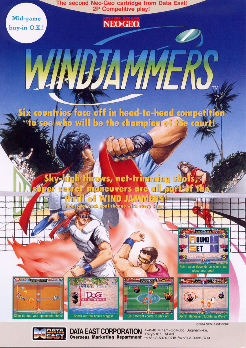 Windjammers — StrategyWiki, the video game walkthrough and strategy guide wiki