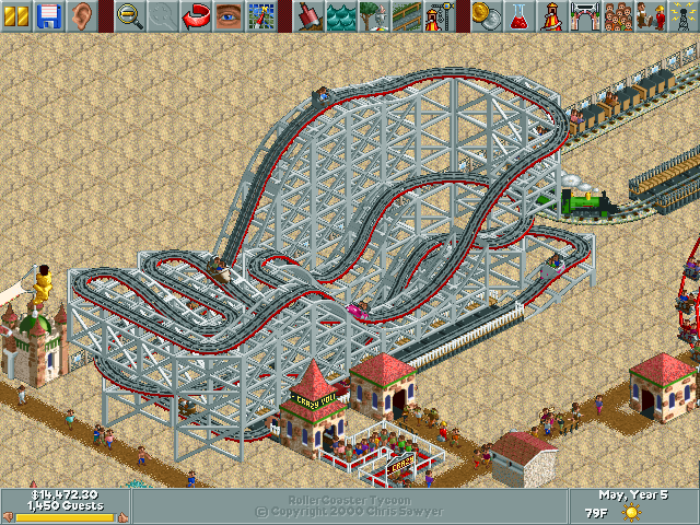 File:RCT RazorRocks Park1.png — StrategyWiki, the video game ...