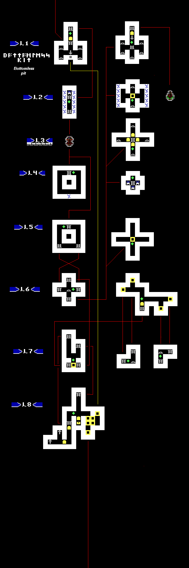 Ultima V: Warriors of Destiny/Dungeons Hythloth, Deceit, Covetous and ...
