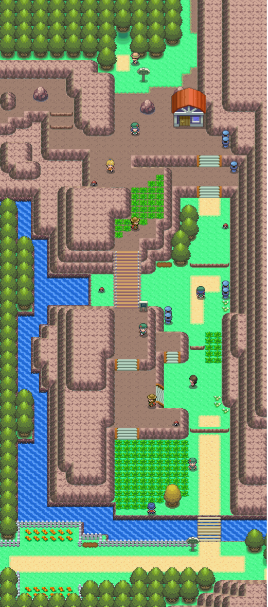 Pokémon Diamond and Pearl/Route 205 and Valley Windworks — StrategyWiki ...