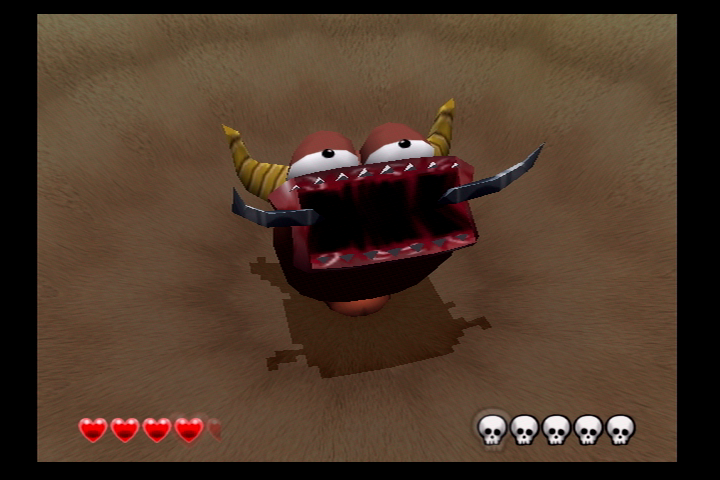 File:Wario World Greenhorn Ruins Sandworm Appears.png — StrategyWiki ...