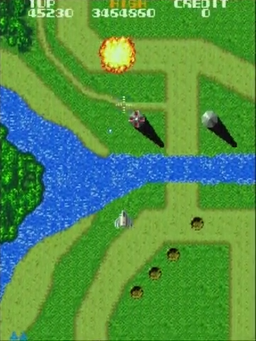 Xevious Arrangement/Area 2 — StrategyWiki | Strategy guide and game ...