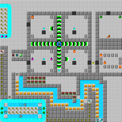 Chip's Challenge/Level Pack 2/Levels 41-60 — StrategyWiki | Strategy ...