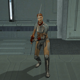 File:KotORII Model Mercenary (Melee Bodyguard).png — StrategyWiki ...