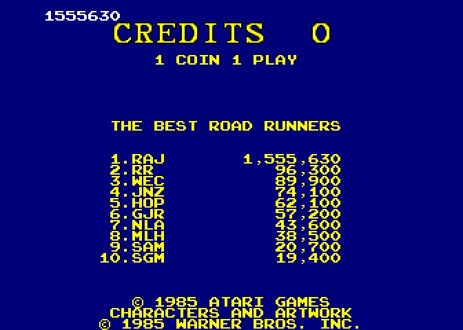 Road Runner (1985)/Gameplay — StrategyWiki, the video game walkthrough ...