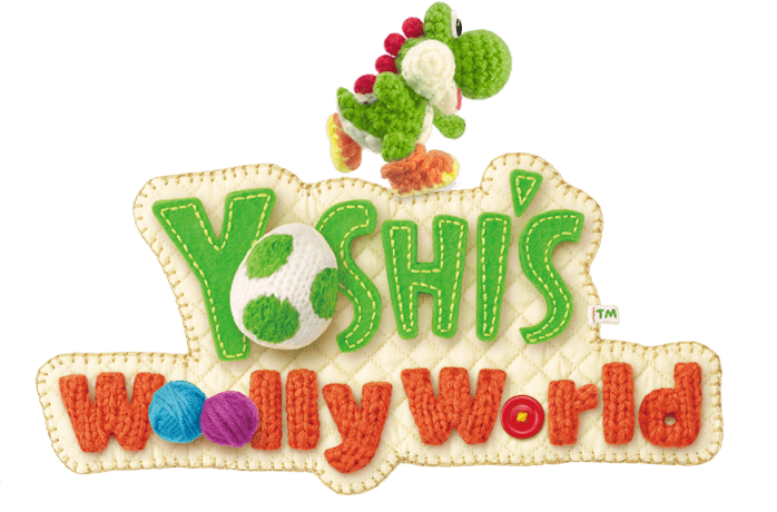 File:Yoshi's Woolly World logo.png — StrategyWiki | Strategy guide and ...