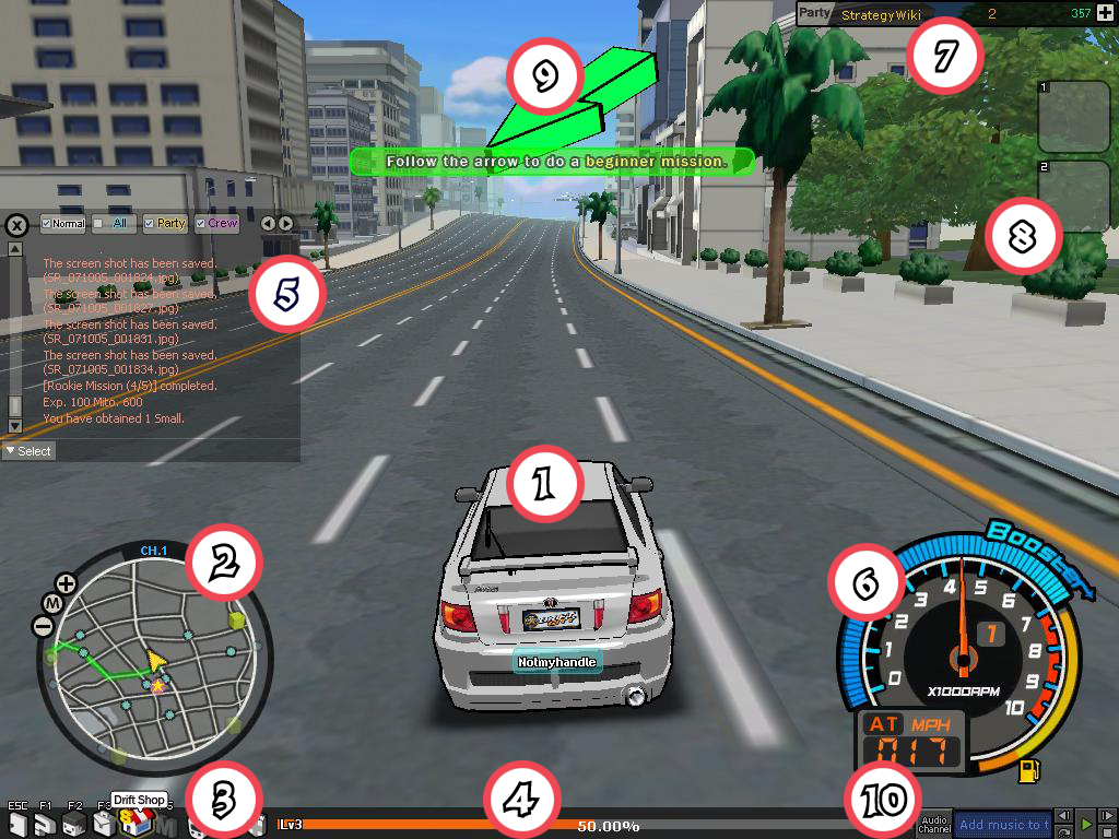 Drift City/Gameplay — StrategyWiki | Strategy guide and game reference wiki