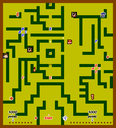 Labyrinth (Famicom)/Area 7: Evil Garden — StrategyWiki | Strategy guide ...