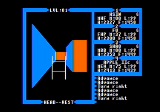 File:Ultima III Dungeon screen.png — StrategyWiki | Strategy guide and ...