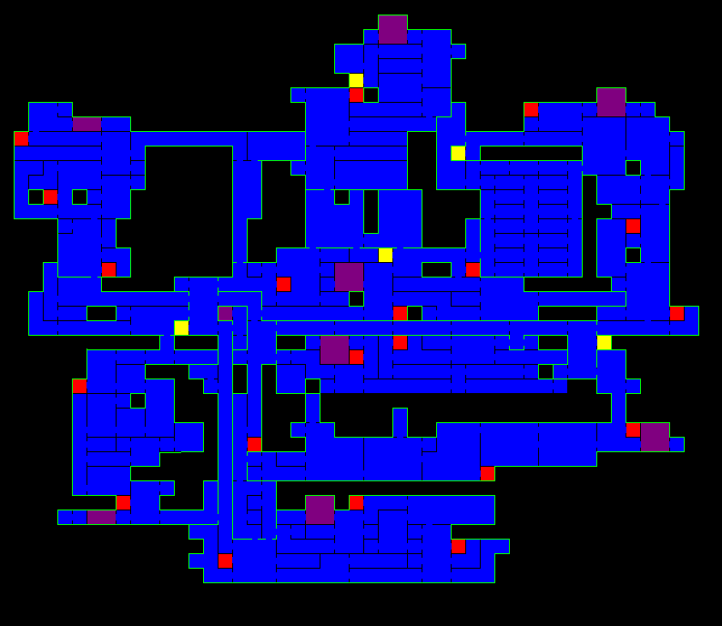 File:Castlevania CotM castle map.png — StrategyWiki | Strategy guide ...