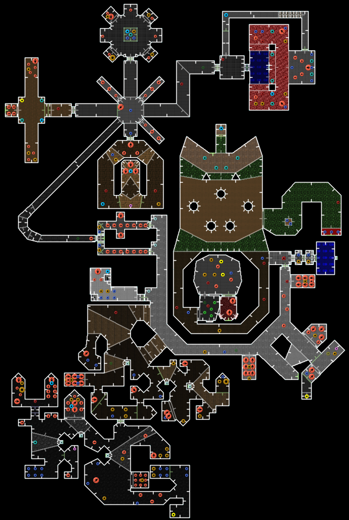 File:Doom E2M6 map.png — StrategyWiki | Strategy guide and game ...