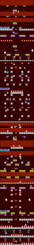 File:Rainbow Islands NES map 3-4.png — StrategyWiki | Strategy guide ...