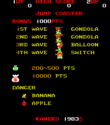 Jump Coaster — StrategyWiki | Strategy guide and game reference wiki