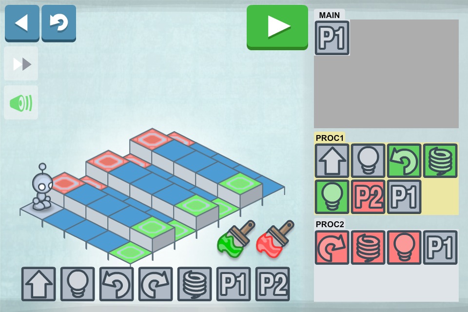 Lightbot/Conditionals — StrategyWiki | Strategy guide and game reference wiki