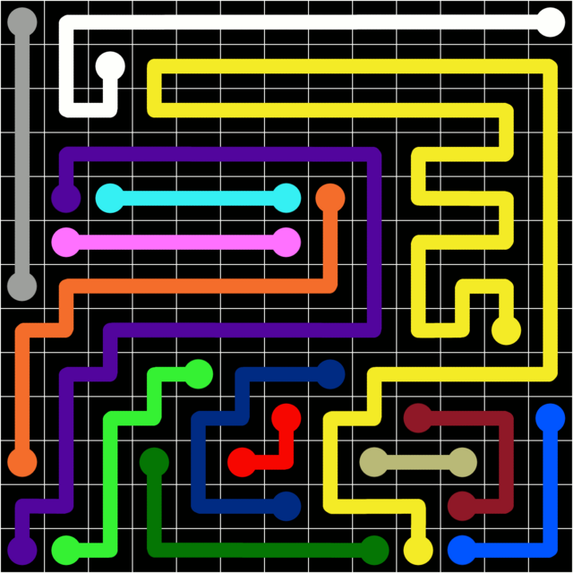 File:Flow Free Jumbo Pack Grid 13x13 Level 25.png — StrategyWiki ...