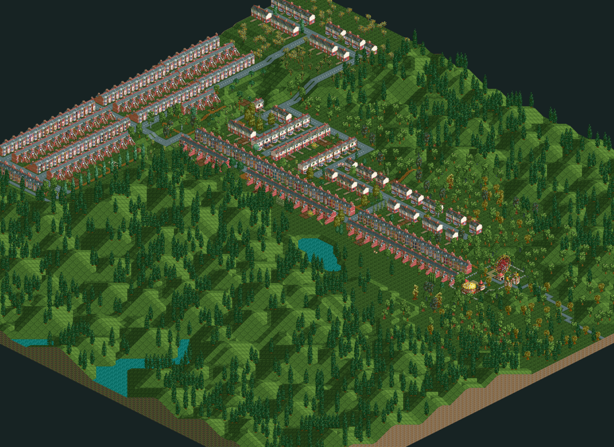 RollerCoaster Tycoon: Corkscrew Follies/Urban Park — StrategyWiki ...