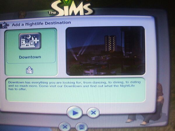 The Sims 2: Nightlife/Downtowns — StrategyWiki | Strategy guide and ...