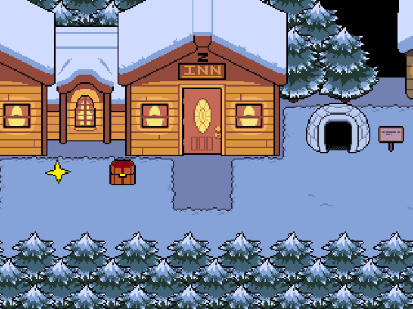 UNDERTALE/Snowdin (Pacifist) — StrategyWiki | Strategy guide and game ...
