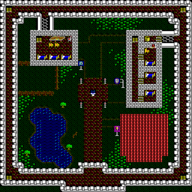 Ultima V: Warriors of Destiny/Britannia mainland — StrategyWiki ...