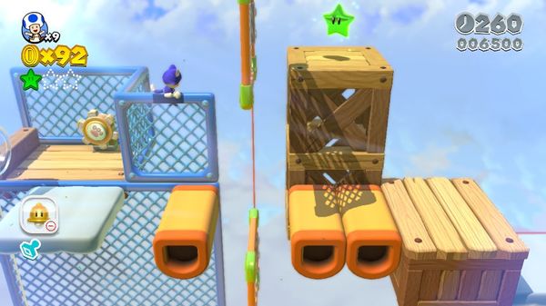 Super Mario 3D World/Chain-Link Charge — StrategyWiki | Strategy guide ...