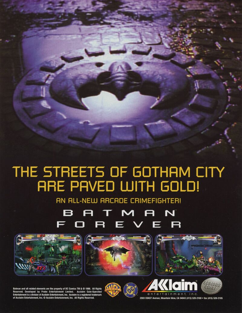 Batman Forever: The Arcade Game — StrategyWiki | Strategy guide and ...