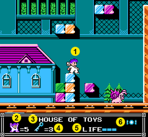 Little Nemo: The Dream Master/Gameplay — StrategyWiki | Strategy guide ...