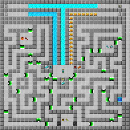 Chip's Challenge/Levels 1-20 — StrategyWiki, the video game walkthrough ...