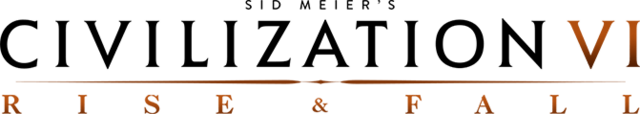 File:Civilization VI Rise and Fall logo.png — StrategyWiki | Strategy ...