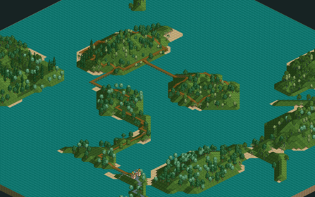 RollerCoaster Tycoon/Trinity Islands — StrategyWiki | Strategy guide ...