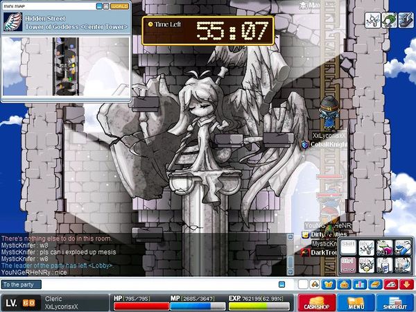MapleStory/Remnant of the Goddess — StrategyWiki, the video game walkthrough and strategy guide wiki