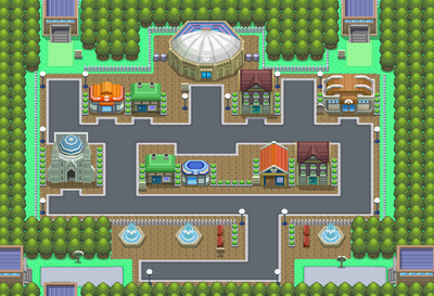 Pokémon Diamond and Pearl/Hearthome City — StrategyWiki | Strategy ...