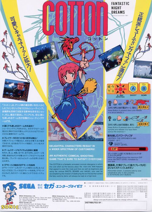 Cotton: Fantastic Night Dreams — StrategyWiki | Strategy guide and game reference wiki