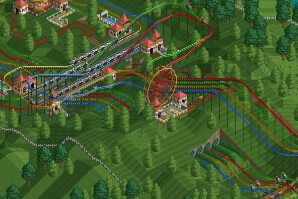 RollerCoaster Tycoon/Roller Coasters — StrategyWiki | Strategy guide ...
