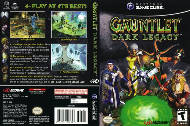 File:Gauntlet-DL GC cover.jpg — StrategyWiki | Strategy guide and game ...