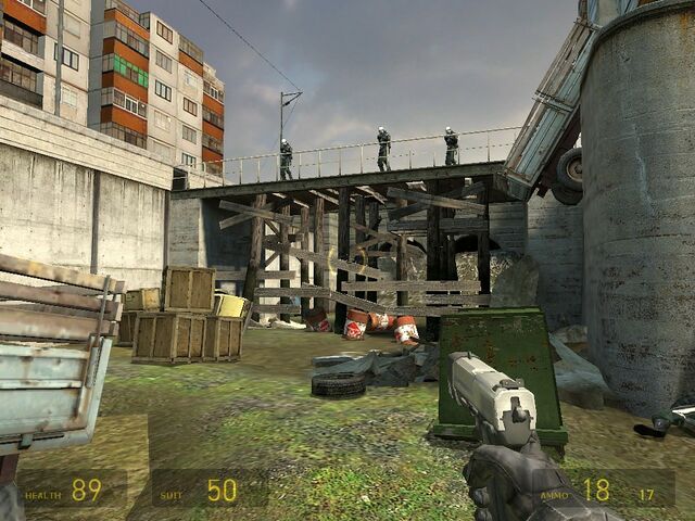 File:HL2 explodingbridge.jpg — StrategyWiki | Strategy guide and game ...