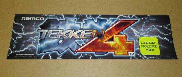 File:Tekken 4 marquee.jpg — StrategyWiki | Strategy guide and game reference wiki