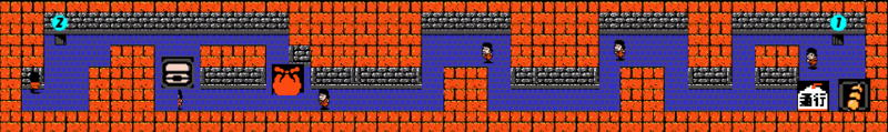 File:Ganbare Goemon 2 Stage 9 underground.png — StrategyWiki | Strategy ...