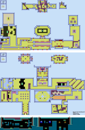 The Legend of Zelda: Oracle of Seasons/Spool Swamp and Poison Moth's ...