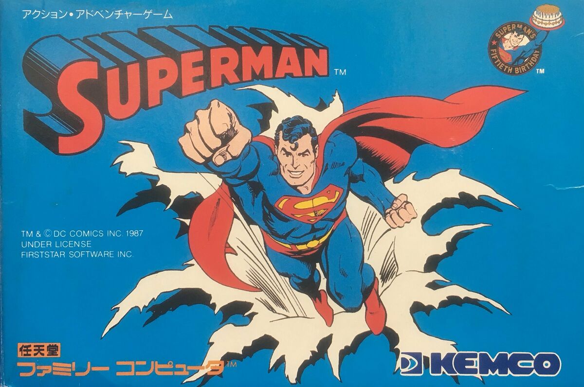 File:Superman FC box.jpg — StrategyWiki | Strategy guide and game ...