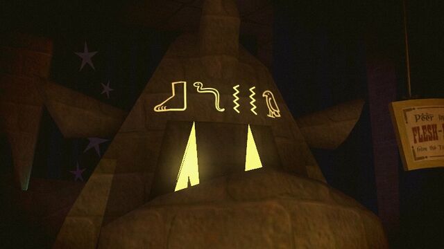 File:Sam&Max Season Three screen the hieroglyphics.jpg — StrategyWiki ...