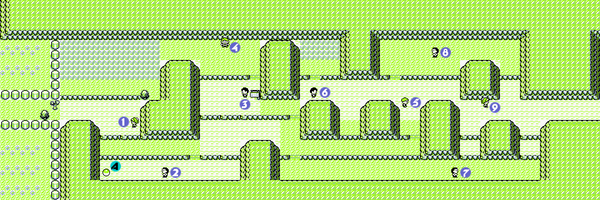 Pokémon Red and Blue/Routes 9 and 10 — StrategyWiki | Strategy guide ...