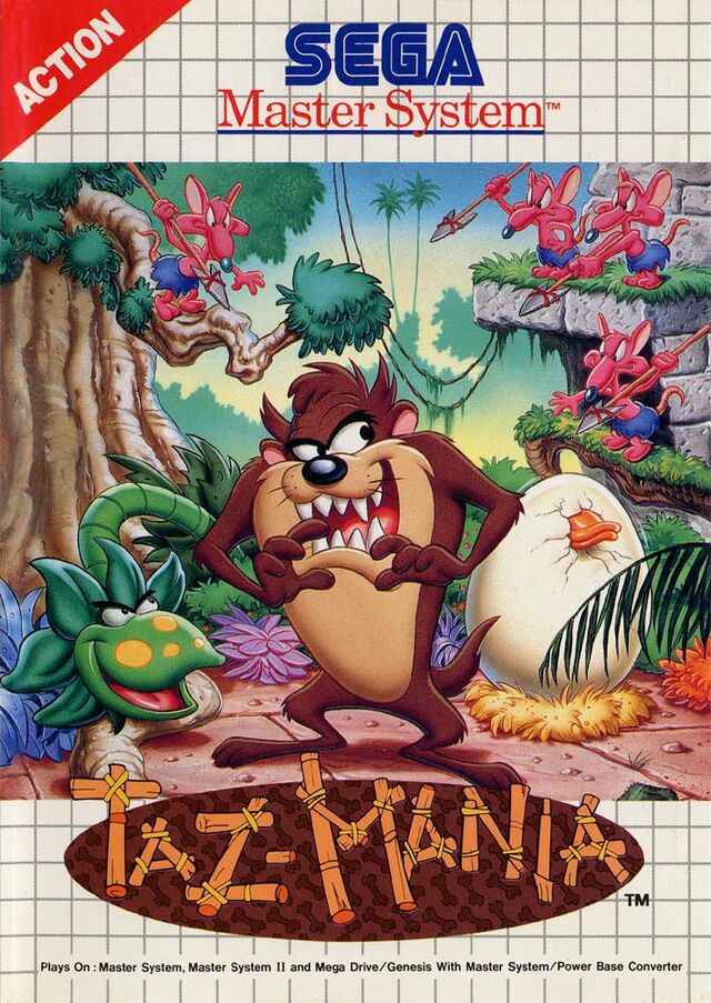 Taz-Mania (Sega Master System) — StrategyWiki | Strategy guide and game ...