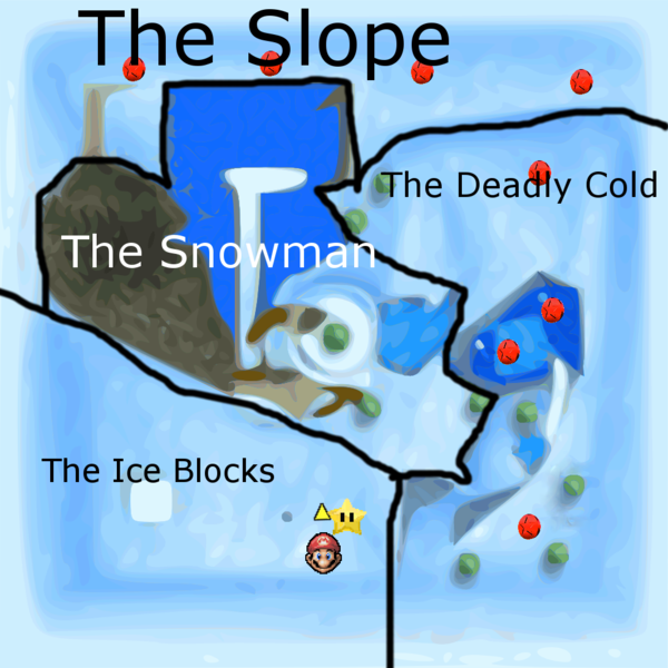 File:SM64 Snowman's Land Red Coins Map.png — StrategyWiki | Strategy ...
