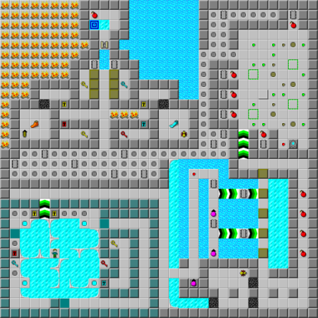 Chip's Challenge/Levels 61-80 — StrategyWiki | Strategy guide and game ...