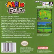 Mario Golf (Game Boy Color) — StrategyWiki | Strategy guide and game ...