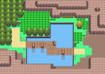 Pokémon Diamond and Pearl/Route 205 (north) — StrategyWiki | Strategy ...