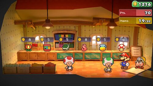 Paper Mario: The Thousand-Year Door/Shops — StrategyWiki | Strategy ...